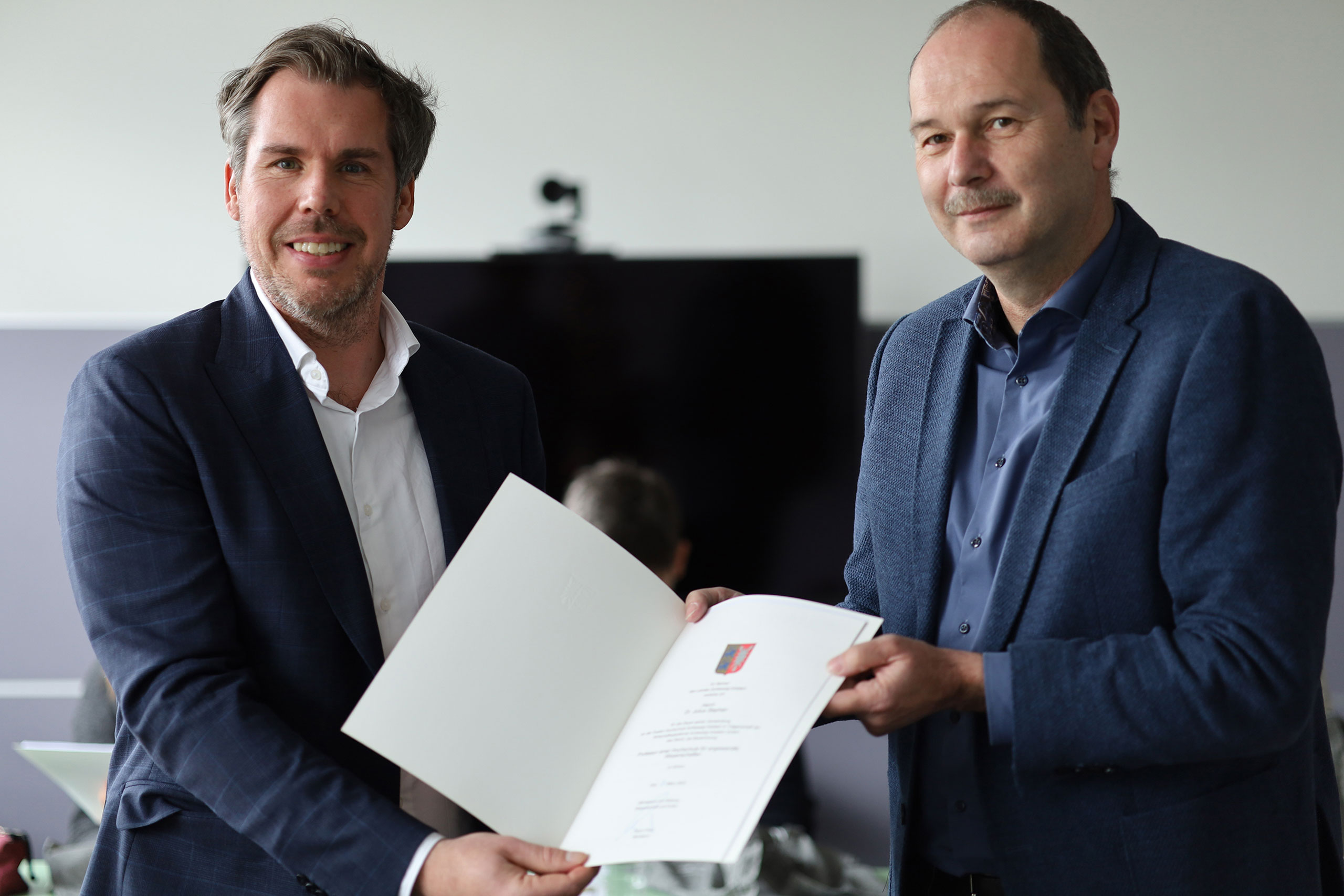 Stephan zum Professor ernannt - DHSH